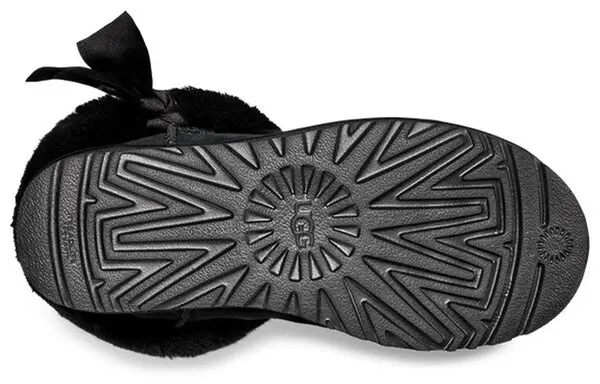 UGG Cinched Fur Mini Boots
