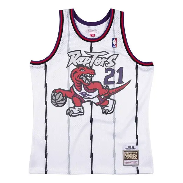Mitchell & Ness Toronto Raptors 1997-98 Marcus Camby Swingman Jersey - White