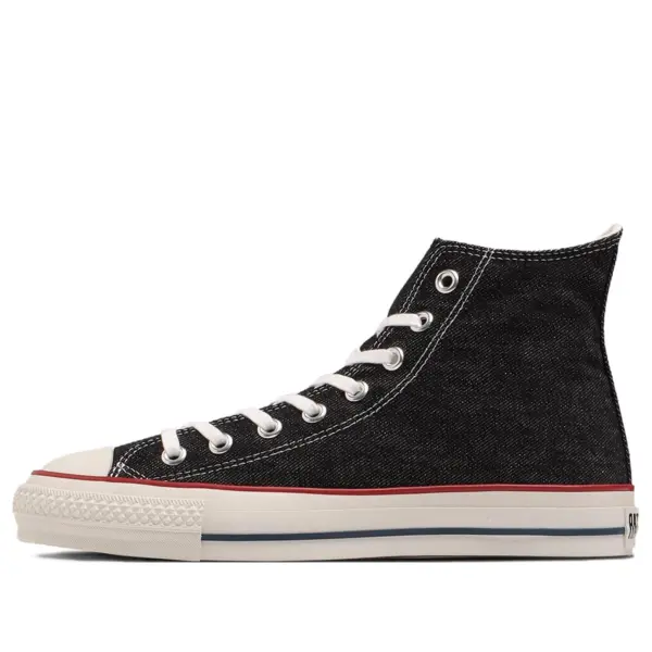 CONVERSE Chuck Taylor All Star Mij Okayama Denim High Top - Black/white/red