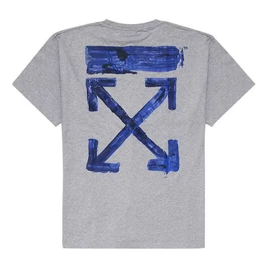 Off-White Arrows Oversized Short-sleeved T-shirt - Grey