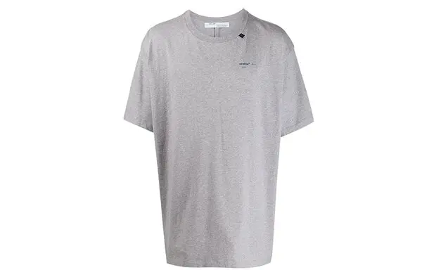 Off-White Arrows Oversized Short-sleeved T-shirt - Grey