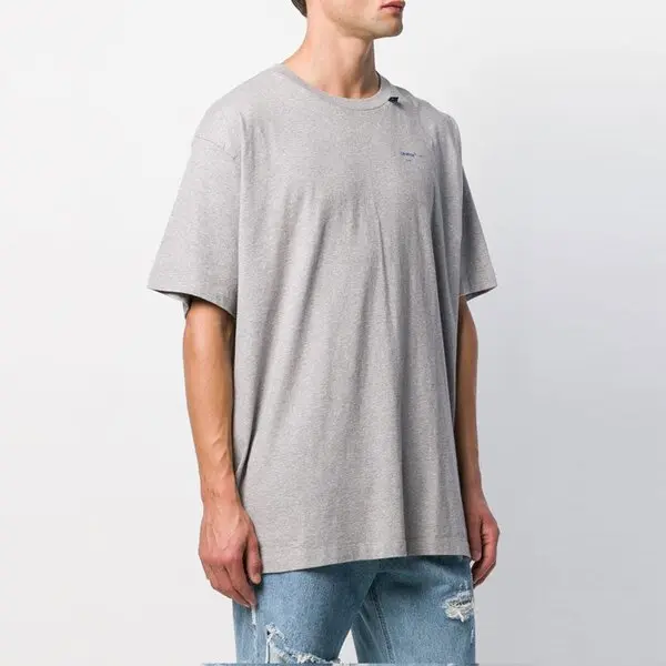 Off-White Arrows Oversized Short-sleeved T-shirt - Grey