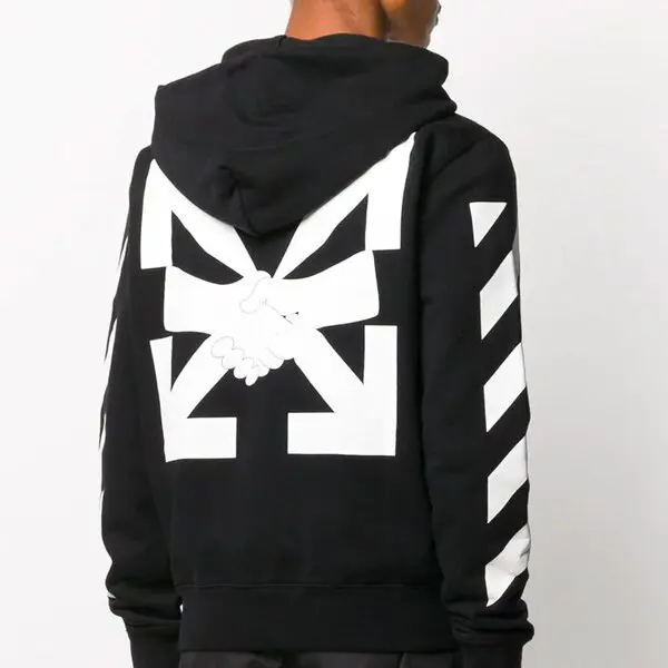 Off-White Hands Arrow Zip-up Hoodie