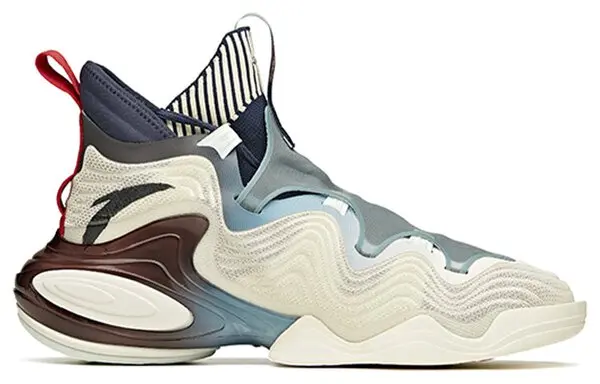 ANTA Star Peak Sneakers - White/blue/blue