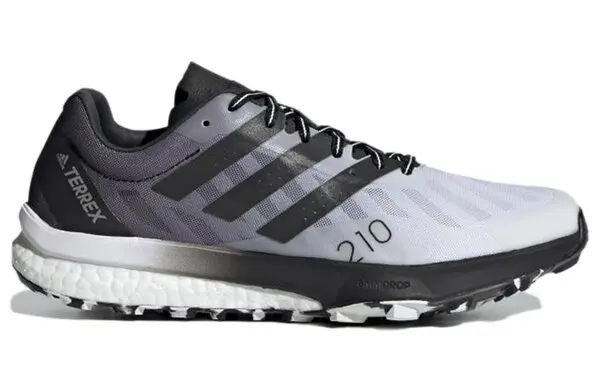 Adidas Speed Ultra Trail Running Shoes - White/black