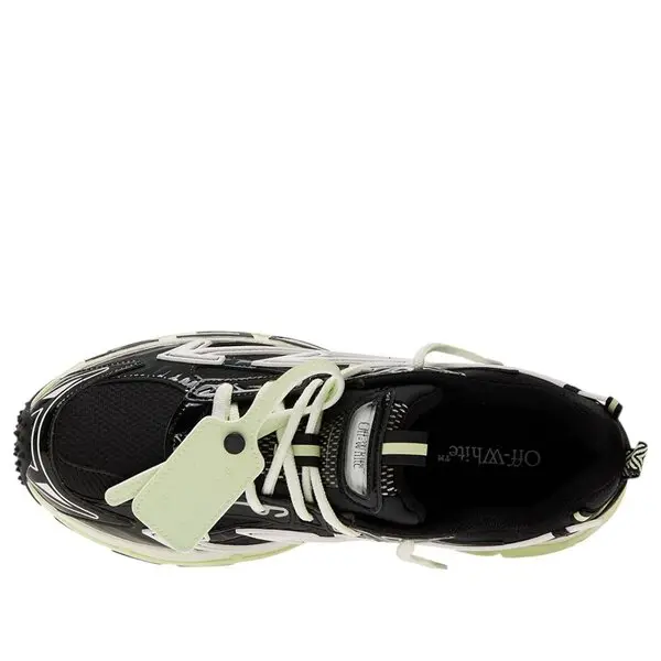 Off-White Be Right Back Sneakers - Black/lime