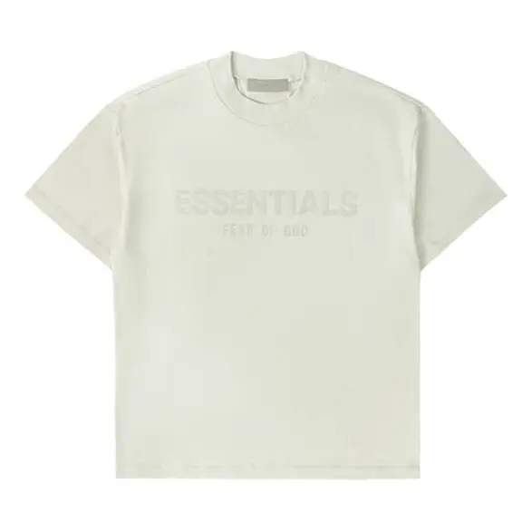 Fear Of God Fw21 3d Logo Tee 'mozzarella - Beige