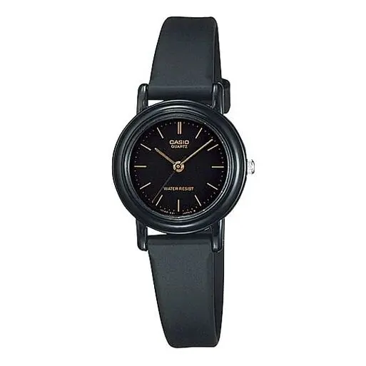 Casio Stainless Steel Strap Analog Watch - Black