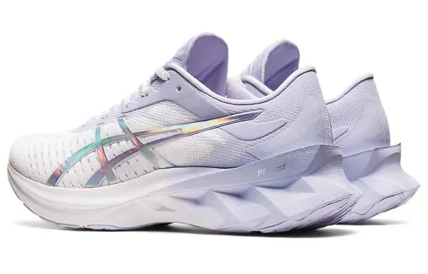 Asics Novablast Athletic Sneakers - White/purple
