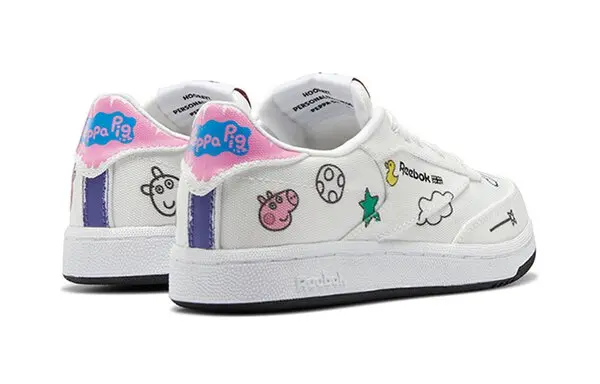 REEBOK Peppa Pig X Club C Slip-on Sneakers