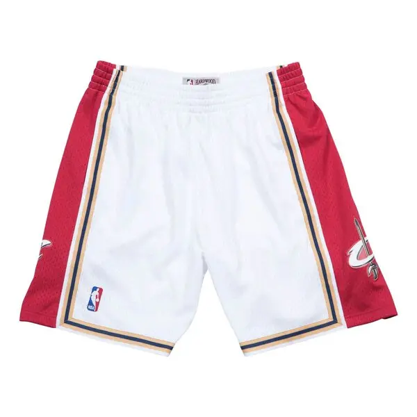 Mitchell & Ness Nba Swingman Shorts Cleveland Cavaliers 2003-04 - White/red