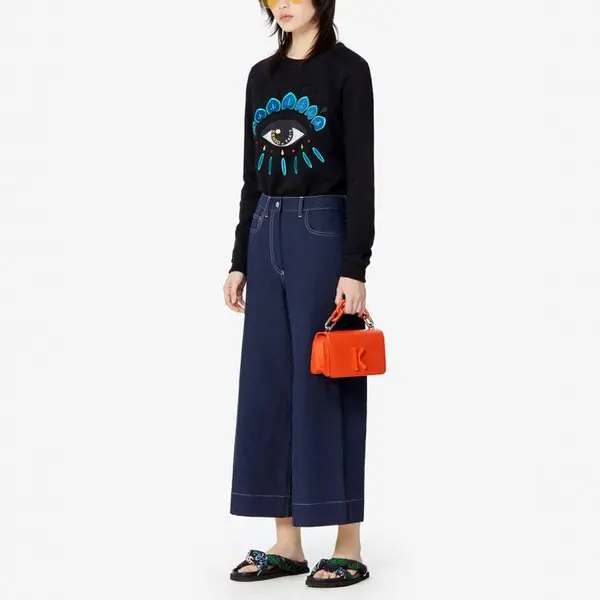 Kenzo Pullover Hoodie With Graphic Detail