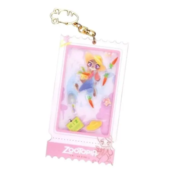 POP MART Zootopia Acrylic Music Keychain - Multi-color