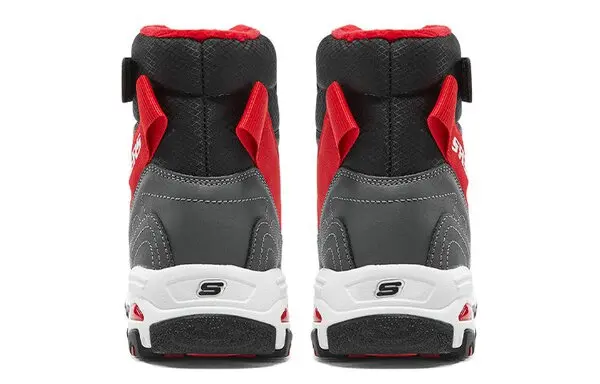 Sketchers D'lites Lace-up Boots With Hook-and-loop Closure