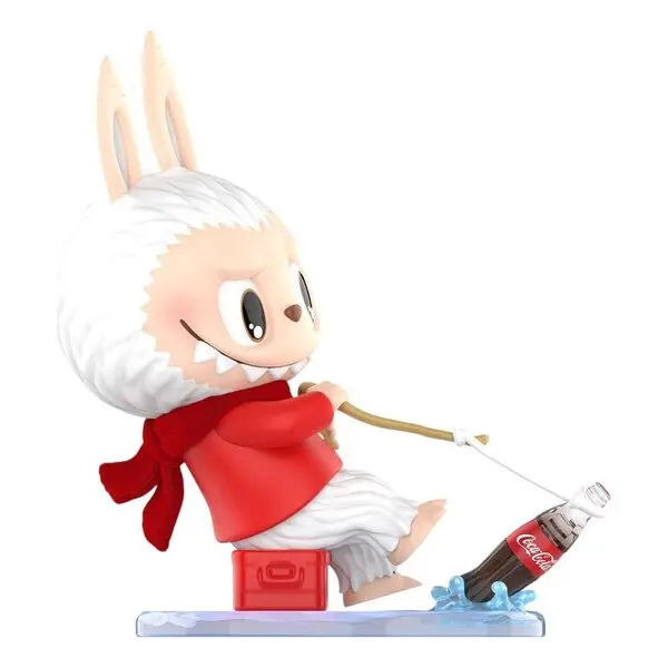POP MART X Coca-cola The Monsters Labubu Figure 'look What I Found - Multi-color