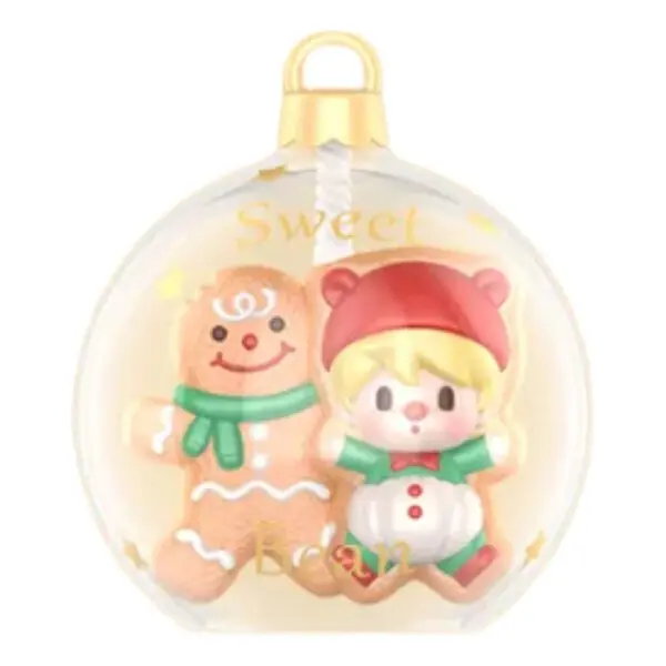 POP MART Sweet Bean Your Exclusive Holiday Series Figure 'gingerbread Friends - Multi-color