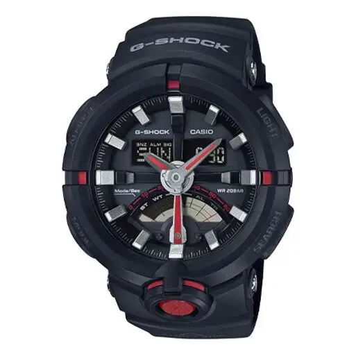 Casio G-shock Analog-digital Watch - Blackred