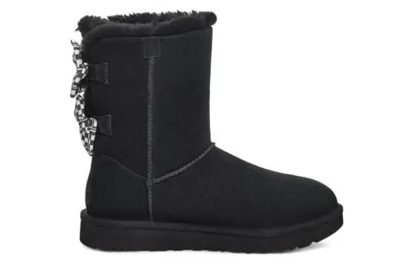 UGG Checkered Bow Boots