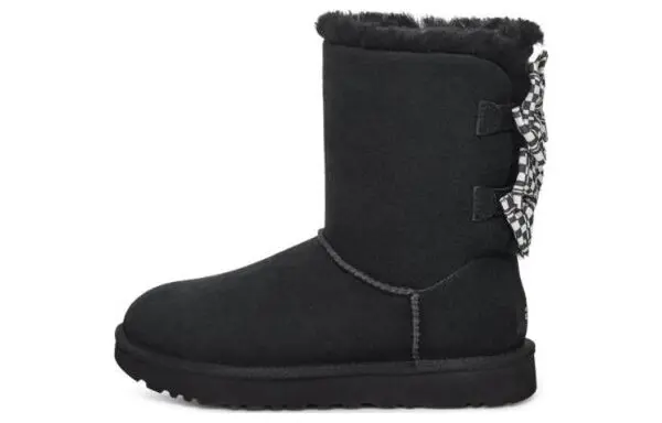 UGG Checkered Bow Boots