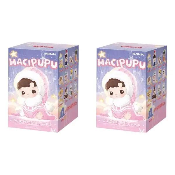 POP MART Hacipupu Whispers Of My World Figure Sealed Case - Multi-color