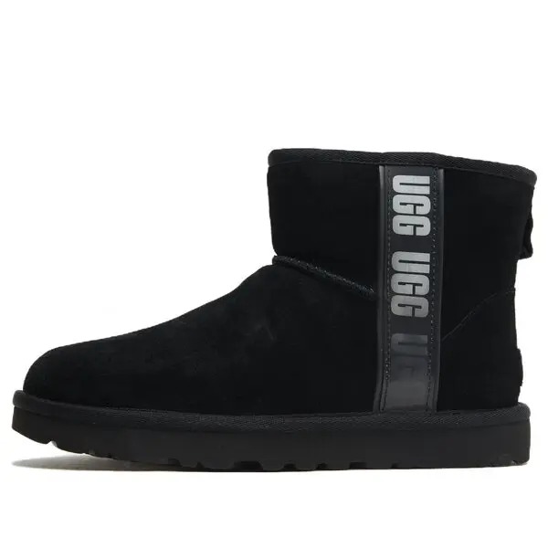 UGG Classic Mini Side Logo Ii Boots - Black