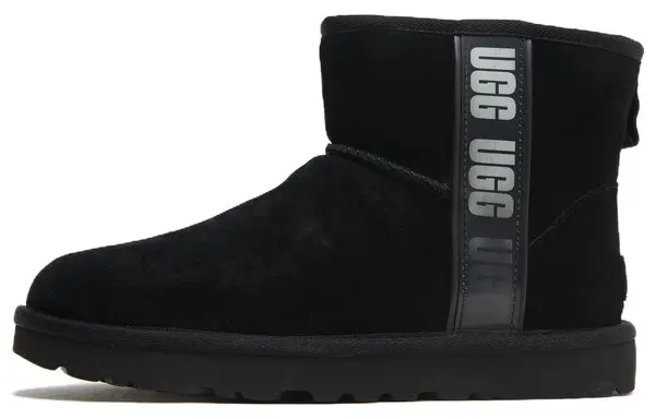 UGG Classic Mini Side Logo Ii Boots - Black