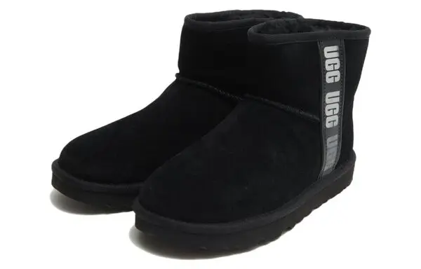 UGG Classic Mini Side Logo Ii Boots - Black