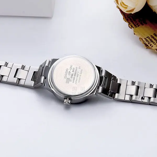 Casio Quartz Analog Watch With Stainless Steel Band - Green