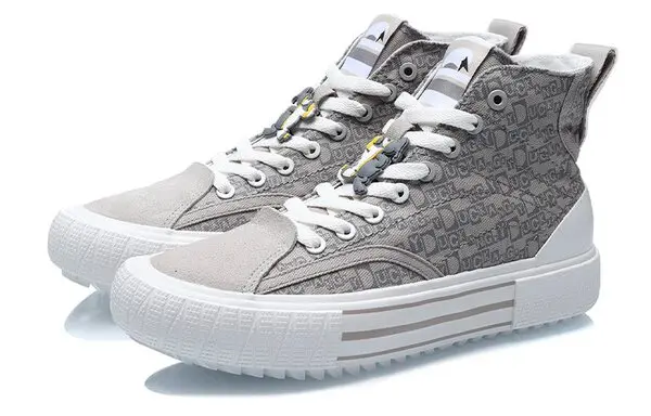 LI-NING X Disney Canvas High-top Sneakers