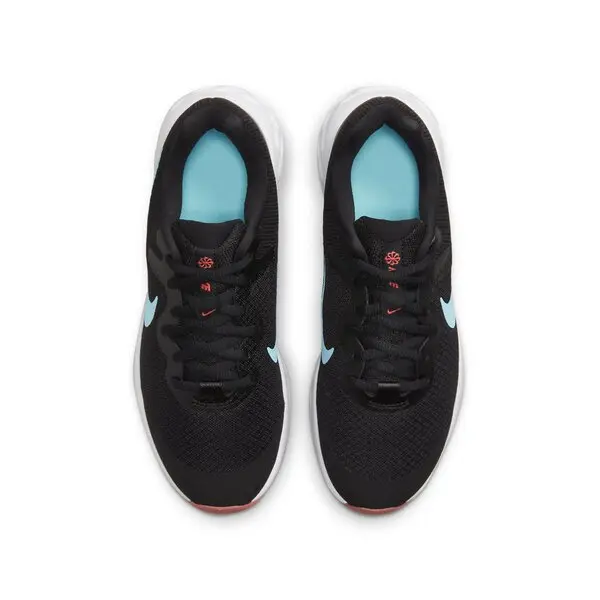Nike Revolution 6 Low Top Sneakers - Black/white/blue