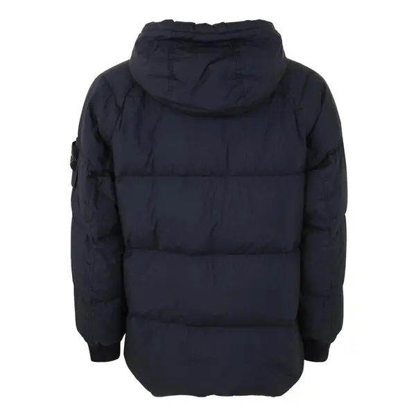 Stone Island Zip-up Hooded Puffer Jacket