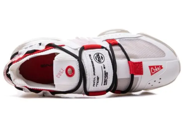 ANTA X Coca-cola Running Series Sneakers 'white Black Red