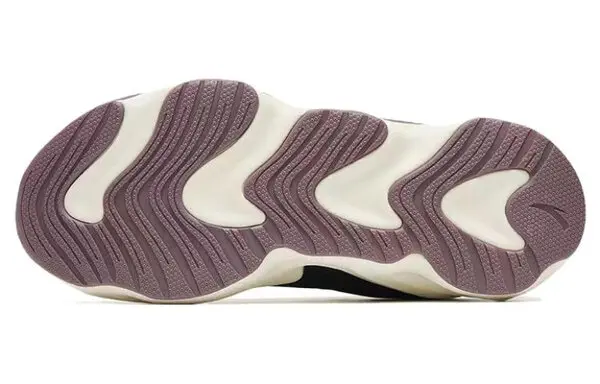 ANTA Nonstop Running Sneakers - Black/white/purple
