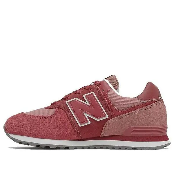 NEW BALANCE 574 Low Top Sneakers - Red/white