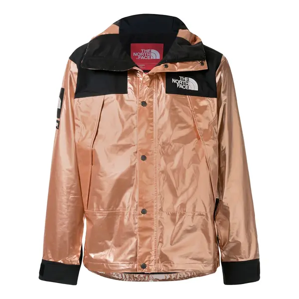 Supreme X The North Face Metallic Mountain Jacket - Copper/black