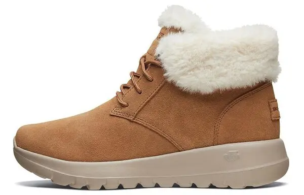 Sketchers On-the-go Joy Lush Lace-up Chukka Boots