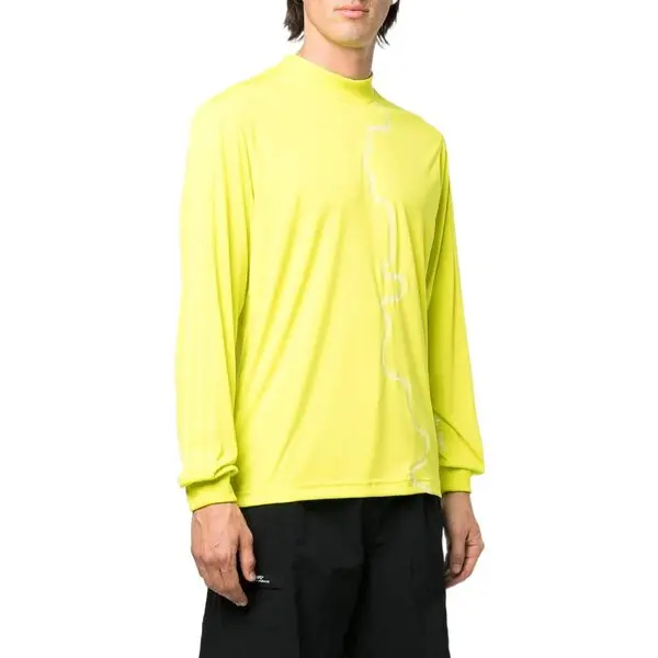 Adidas Abstract Pattern Printing Stripe Long Sleeves
