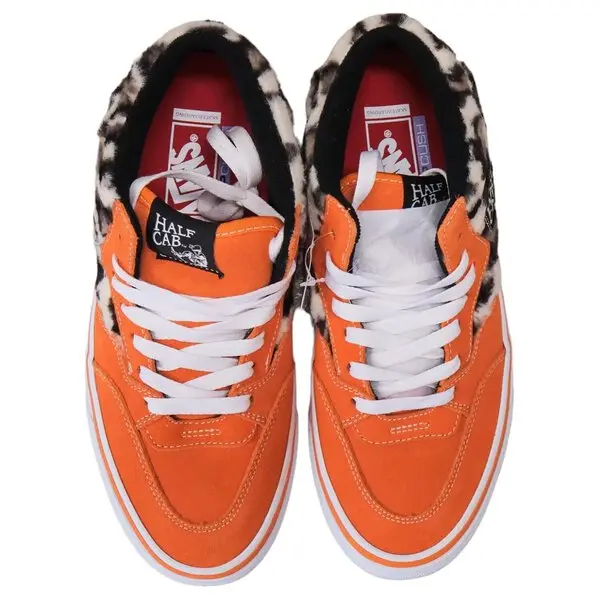 VANS Half Cab X Supreme "leopard Orange