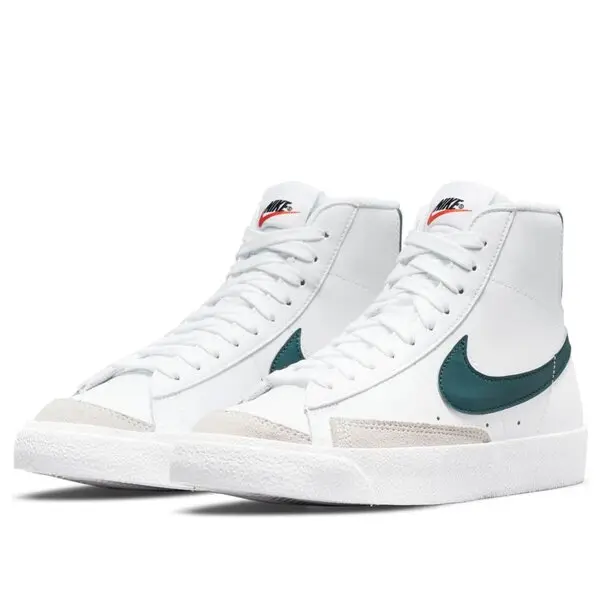 Nike Blazer Mid '77 High Top Sneakers - White/green