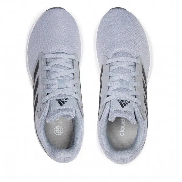 Adidas Galaxy 6 Lace-up Sneakers - Halo Silver/carbon/cloud White