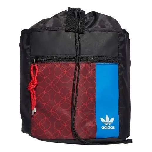 Adidas Originals Bucket Bag - Black/red/blue