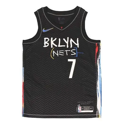 Nike Nba City Edition Brooklyn Nets Kevin Durant Jersey - Black