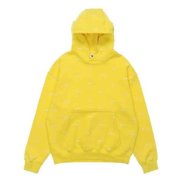 Nike Lab Swoosh Logo Hoodie - Yellow