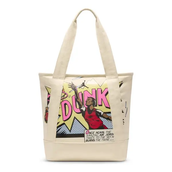 JORDAN Canvas Tote Bag - Off White