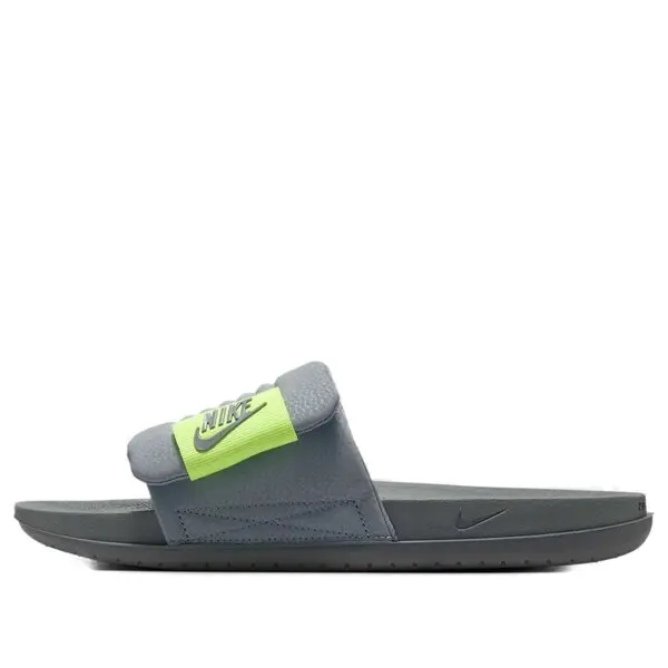 Nike Offcourt Adjust Slides - Cool Grey/volt/cool Grey