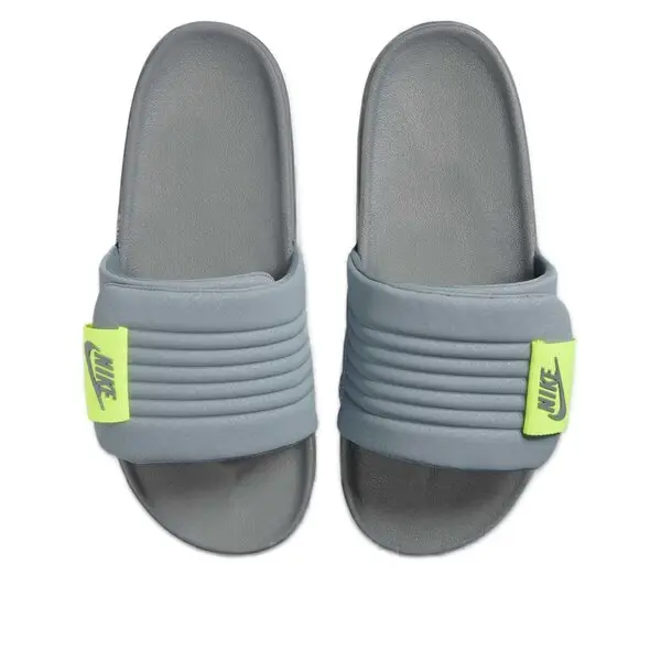 Nike Offcourt Adjust Slides - Cool Grey/volt/cool Grey