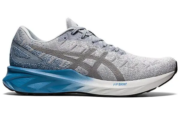 Asics Dynablast Athletic Sneakers - Grey/blue
