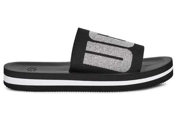 UGG Zuma Metallic Graphic Slides