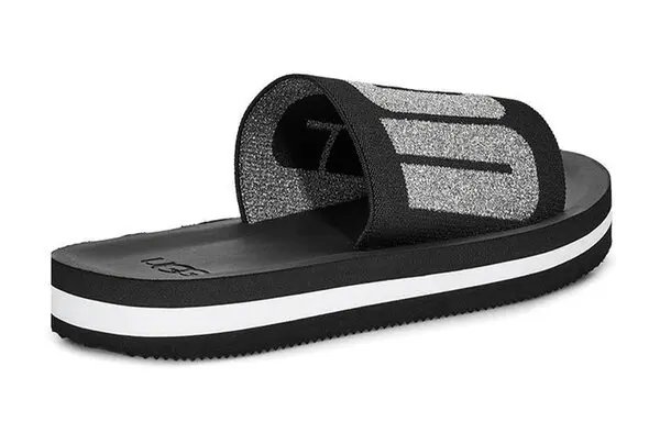 UGG Zuma Metallic Graphic Slides