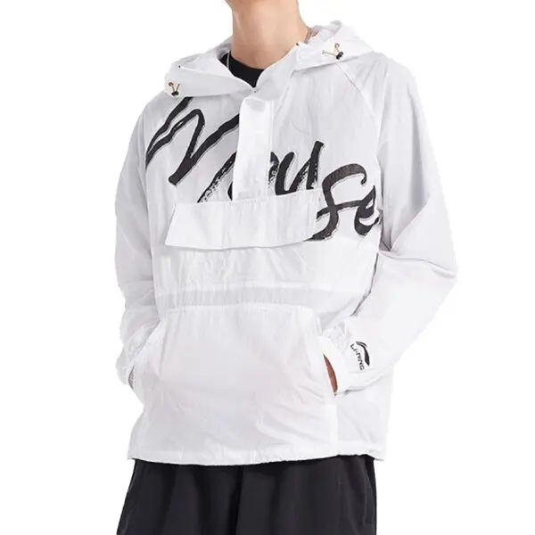LI-NING X Disney Graphic Half Zip Hooded Jacket